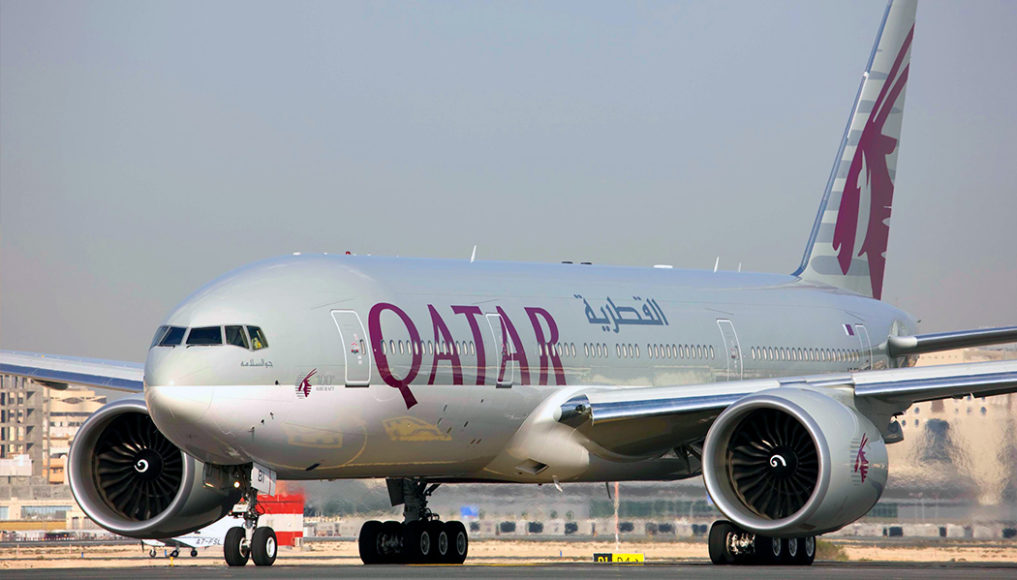 Voando para Doha com a Qatar Airways na classe executiva
