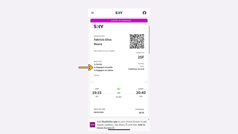 Como é voar com a Sky Airline